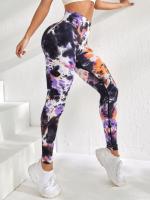 China Lightweight Custom Yoga Leggings With Four-Way Stretch for sale