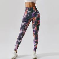 China Lightweight Custom Yoga Leggings With Four-Way Stretch for sale