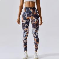 China Lightweight Custom Yoga Leggings With Four-Way Stretch for sale
