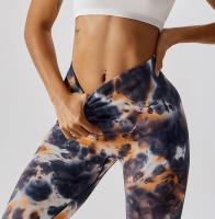 China Lightweight Custom Yoga Leggings With Four-Way Stretch for sale