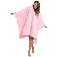 China Giant Pocket  Fleece Oversized Hooded Blankets for sale