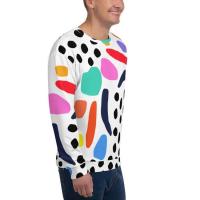 China Custom Sublimation Crewneck Sweatshirt  Breathable for sale