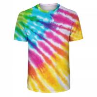 China OEM Factory All Over Custom Printed Colorful Sublimation T Shirt for sale