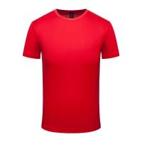 China Anti-Shrink Plain Sublimation Printed T Shirts 100 Polyester  Running T Shirts for sale