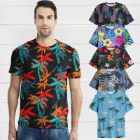 China Vacation Wear Men'S Polyester T Shirts for sale
