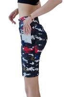 China Machine Washable Custom Printed Leggings Seamless Gym Shorts For Women for sale
