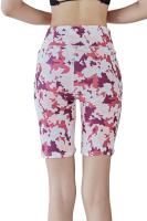 China Machine Washable Custom Printed Leggings Seamless Gym Shorts For Women for sale