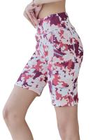 China Machine Washable Custom Printed Leggings Seamless Gym Shorts For Women for sale