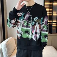 China Men Clothes Custom Oversized Sublimation Print Sweater Anti Wrinkle for sale