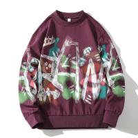 China Men Clothes Custom Oversized Sublimation Print Sweater Anti Wrinkle for sale