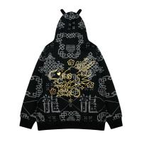 China Customization All Over Sublimation Print Hoodie French Terry Graphic Hoodie for sale