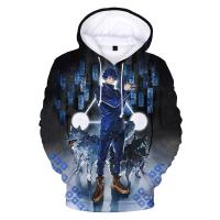 China 3D Print Anime Custom Sublimated Hoodies for sale