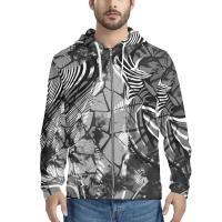 China Street Wear Over Size  Men Sublimation Hoodies Zipper Up Pullover for sale