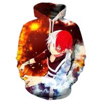China Graphic Sublimation Print Hoodie Anime Woven Plain Dye Sublimation Sweatshirts for sale