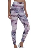 China Moisture Wicking Custom Sublimation Leggings Women High Waist Printed Leggings for sale