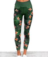 China High Waisted Custom Printed Leggings Sublimated Tights Breathable for sale
