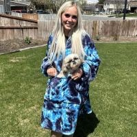 China Wearable Sherpa Blanket Hoodie As Birthday Gifts for sale