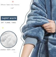 China Various Colors Hooded Wearable Blanket As Birthday Gifts For Women for sale