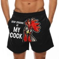 China OEM Service Custom Printed Beach Pants Polyester Swim Trunks Quick Dry For Men for sale