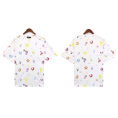 China OEM ODM Clothing Sublimation Polyester Shirts Custom Brand  Oversized for sale
