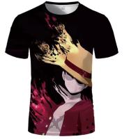 China Cartoon Printed 3D Sublimation Shirt Fashionable Men'S Anime T-Shirt for sale