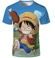 China Cartoon Printed 3D Sublimation Shirt Fashionable Men'S Anime T-Shirt for sale