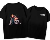 China Cartoon Printed 3D Sublimation Shirt Fashionable Men'S Anime T-Shirt for sale