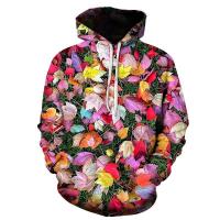China Luxury Heavyweight Polyester Sublimation Print Hoodie Full Dye Sublimation Hoodies for sale
