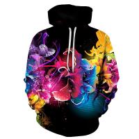 China Luxury Heavyweight Polyester Sublimation Print Hoodie Full Dye Sublimation Hoodies for sale