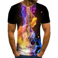 China Tie Dye Round Neck Colored Sublimation Shirts Custom Made Sublimated Shirts for sale