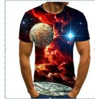 China Tie Dye Round Neck Colored Sublimation Shirts Custom Made Sublimated Shirts for sale