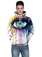 China Unisex Pullover 3d Polyester Sublimation Hoodies Skull Hoodies For Men Breathable for sale