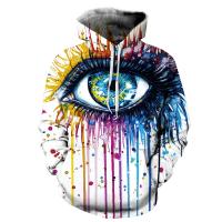 China Unisex Pullover 3d Polyester Sublimation Hoodies Skull Hoodies For Men Breathable for sale