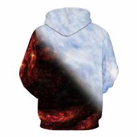 China Adjustable Hood 3d Sublimation Printing Hoodie For Men Anti Pilling for sale