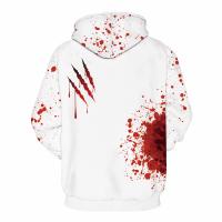 China Machine Washable 3d Sublimation Printing Hoodie Blank Fleece Pullover Multicolor for sale