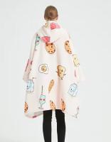 China One Size Anti Pilling Oversized Hooded Blankets For Adult Kids for sale