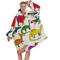 China Winter Oversized Hooded Blankets With Sleeves Fleece Sample Available for sale