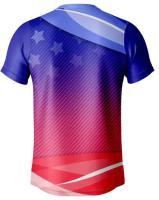 China Custom Logo O-Neck Sublimation Printed T Shirts for sale