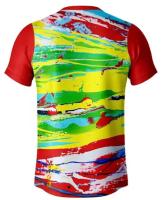 China Custom Logo O-Neck Sublimation Printed T Shirts for sale