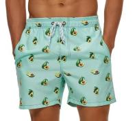 China 3D Print Plus Size Beach Shorts Cartoon Printed Mens Surf Trunks Nontoxic for sale