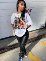 China Anti Pilling Baggy Graphic T Shirt Oversized Tshirt Print On Demand OEM for sale