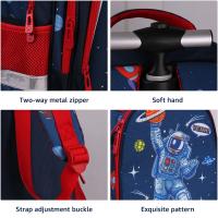 China Primary School Trolley Backpacks Boys And Girls Cartoon Printed for sale