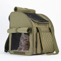 China Ventilated Mesh Cozy Pet Carrier Bag Portable Cat Carrier Backpack for sale