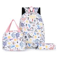 China Trendy Large Capacity Printing Kids Backpack Set Cute Shoulder Bag for sale