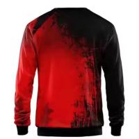 China Custom Logo Fleece Sublimation Print Sweater Long Sleeve Streetwear Style for sale