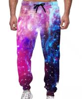 China Regular Fit Custom Printed Sweatpants Quick Dry Patterned Joggers for sale