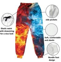 China Regular Fit Custom Printed Sweatpants Quick Dry Patterned Joggers for sale