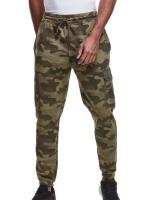 China Customized Sublimation Print Mens Cotton Sweatpants With Two Side Pockets for sale