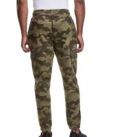 China Customized Sublimation Print Mens Cotton Sweatpants With Two Side Pockets for sale