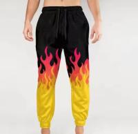 China Machine Washable Sublimated Sweatpants Regular Fit For Everyday Wear for sale